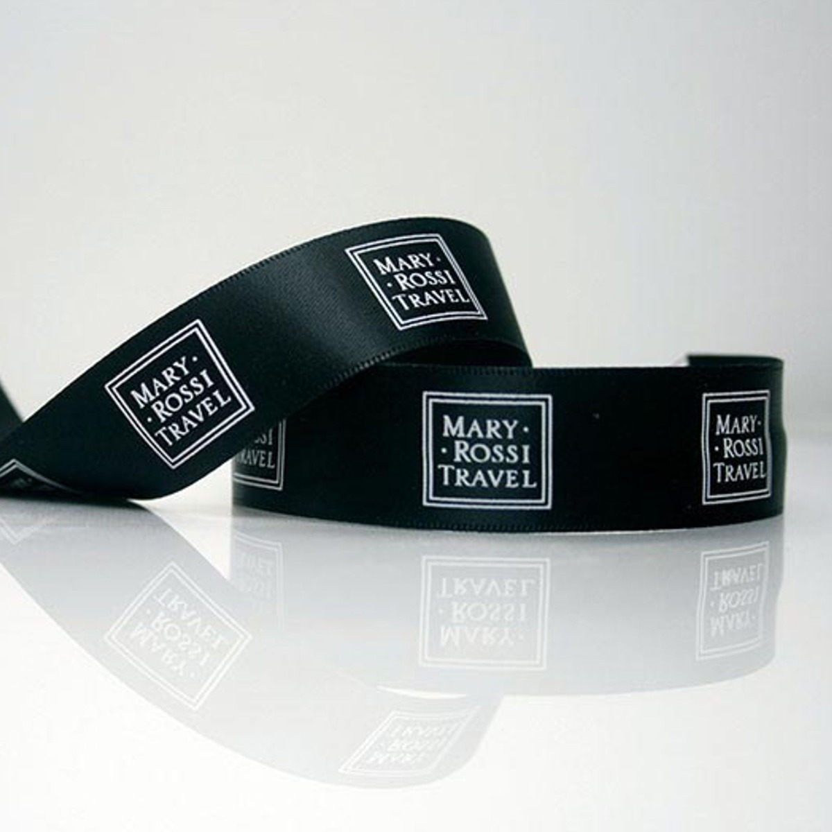 Personalized Satin Gift Ribbons – Custom Logo Print for Packaging