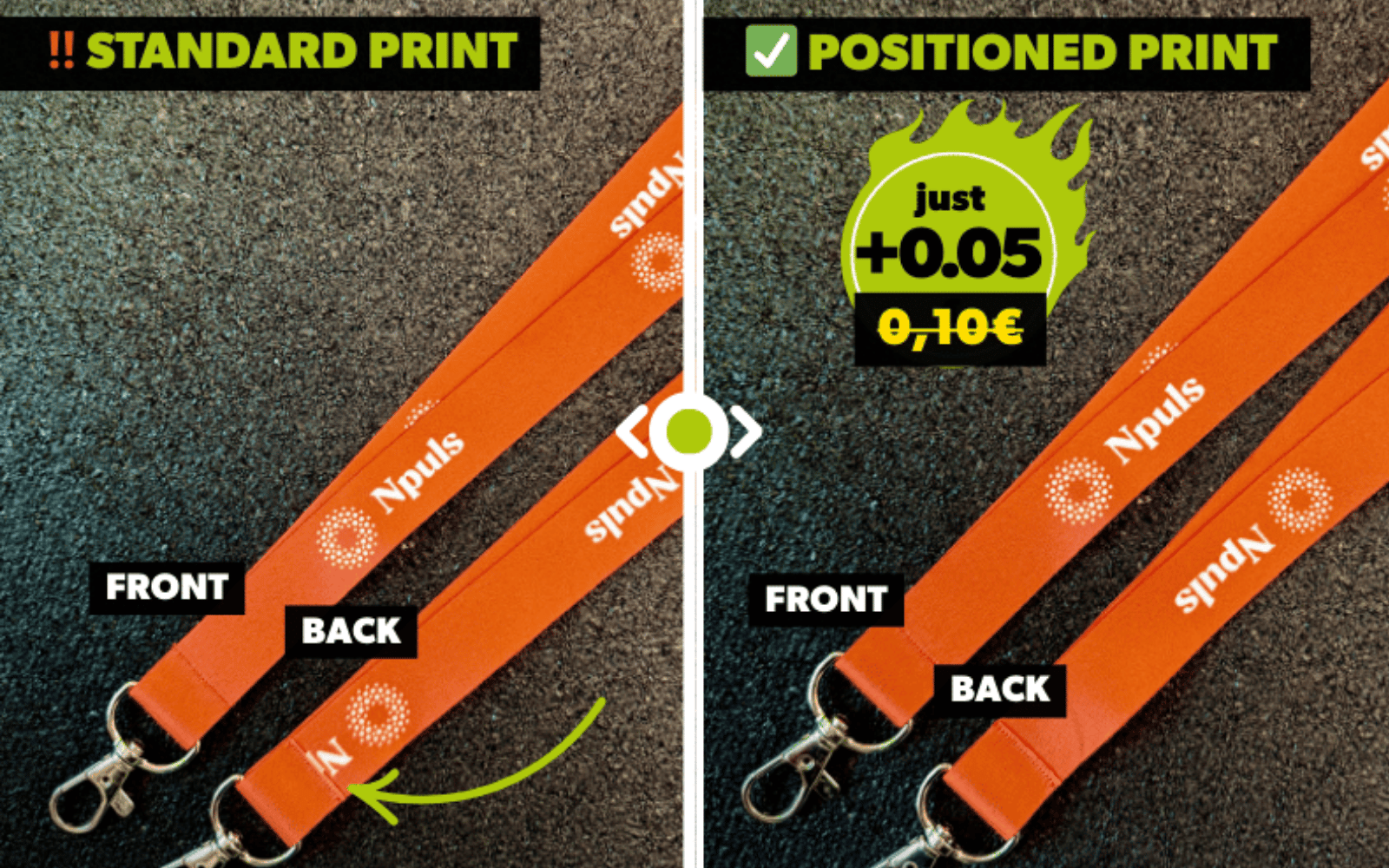 Double-Sided match positioned Registered Sublimation Print Lanyards ...